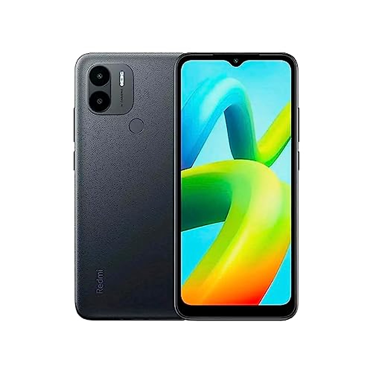 Xiaomi Redmi A2 4G 32GB + 2GB Global Version (Not USA Market) Factory Unlocked 6.52" 8MP Dual Camera + (w/Fast Car Charger Bundle) (Black)