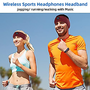 LeekaoWee 2023New Sleep Headset, Bluetooth Sports Sleep Headset, with Ultra-Thin high-Definition Stereo Speakers, Suitable for Sleep, Sports, Jogging, Yoga, Insomnia, air Travel etc.FD9