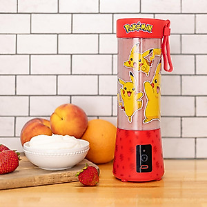 Uncanny Brands Pok mon Pokémon USB-Rechargeable Portable Blender