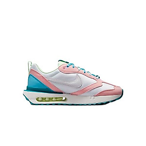 Nike Women's Air Max Dawn Running Shoes, White/White-Med Soft Pink, 10 M US