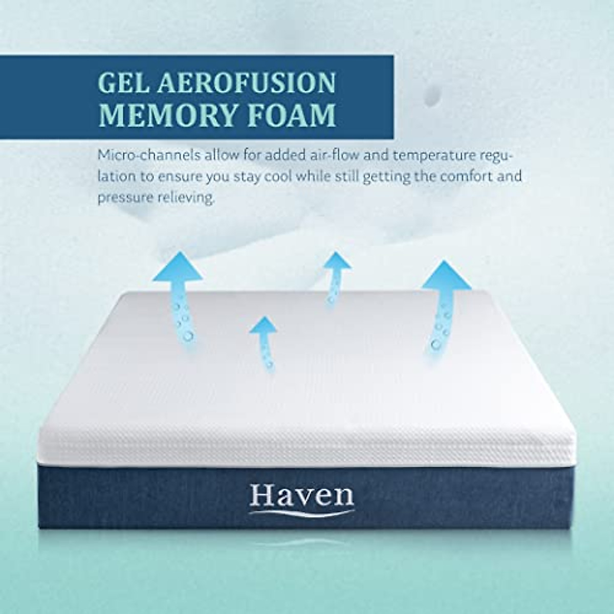 California King Cool Gel Memory Foam Mattress, 12 Inch Bed in A Box, CertiPUR-US Certified Mattress Made in USA, Breathable Medium Mattress