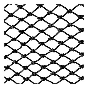 RZM Railings Safety Net Black Decor Net, Climbing Cargo Net Rope 8mm Balcony Protective Net Child Stair Safety Net Waterproof Hand-Woven Nylon Fence Net Fall Protection Mesh 6cm child safety netting f