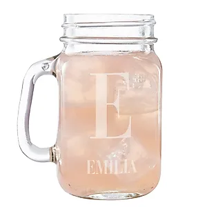 Let's Make Memories Personalized Mason Drinking Jar - Custom Barware - Weddings – Entertaining