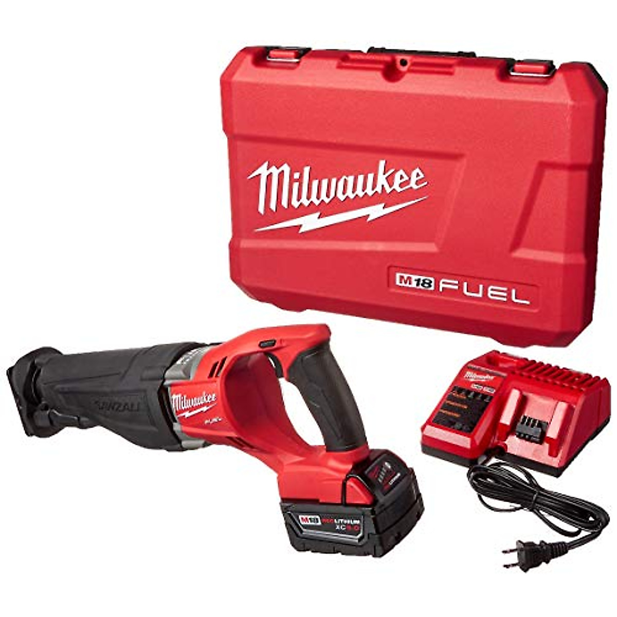 Milwaukee 2720-21 M18 Fuel Sawzall Reciprocating Saw Kit
