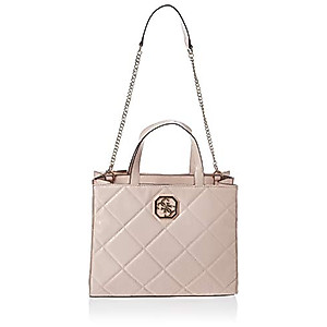 GUESS womens Dilla Elite Society Satchel, Blush, One Size US