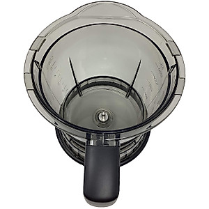 40oz Bowl for Ninja Master Prep Food Processor QB700 QB750 QB900B QB1000 QB1003 QB1004 QB1005, Black