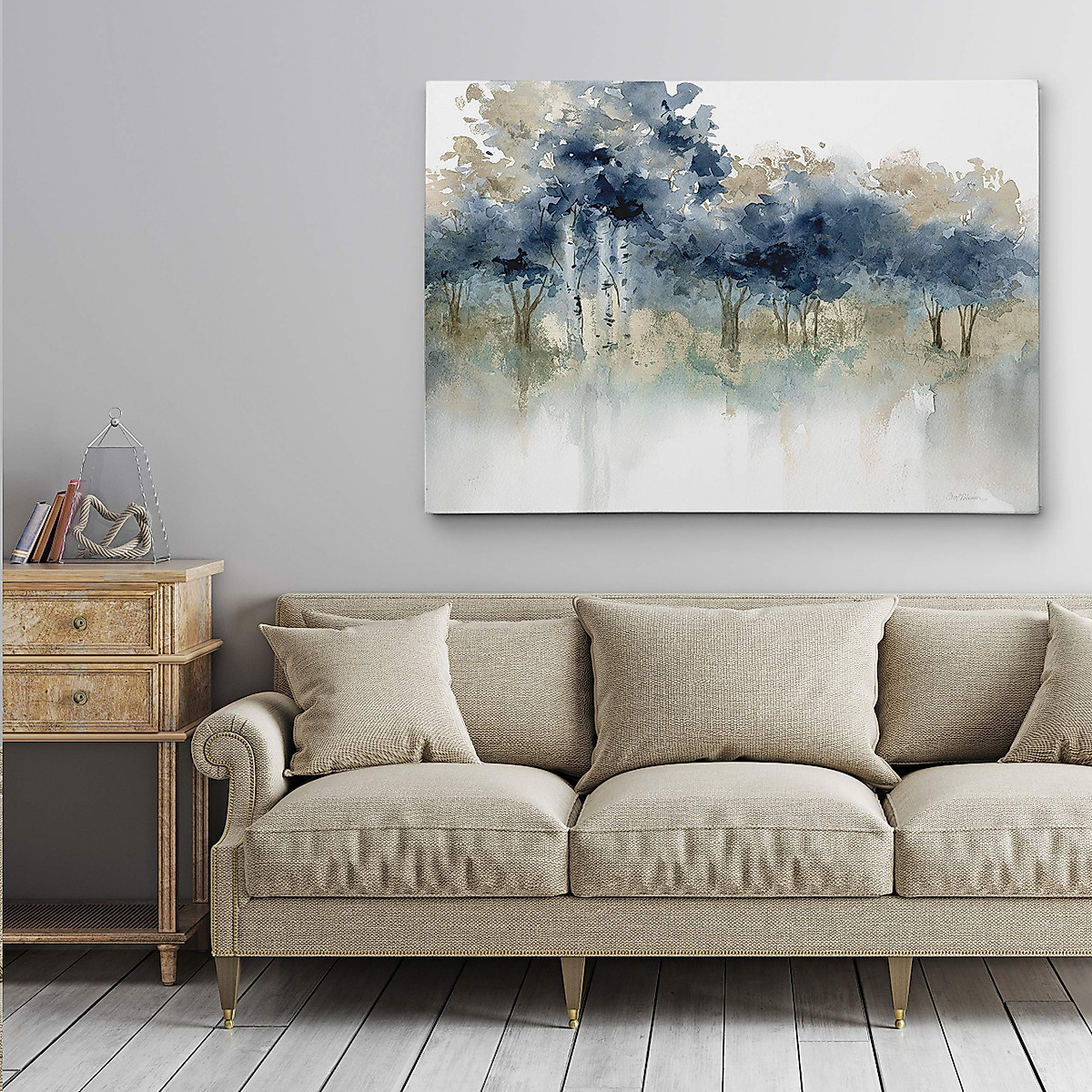 Wexford Home Waters Edge I - Gallery Wrapped Canvas Art Print, 36 x 48, Multicolor