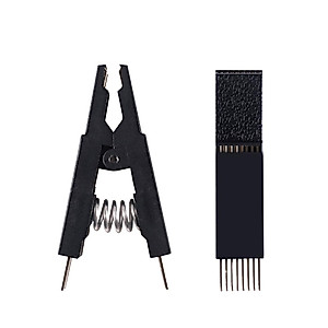 ACEIRMC SOIC16 SOP16 Flash Chip IC Test Clips Universal Adapter Clips Socket Adpter Programmer BIOS/24/25/93 (SOP16 Clip)