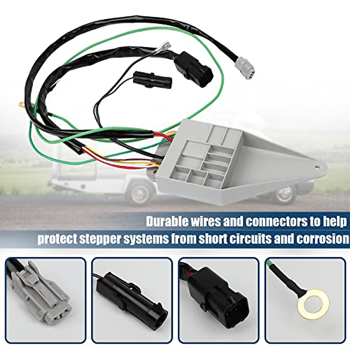 B.ZSSY 909510000 Electric Step Control Unit Assembly Compatible for RV and Travel Trailers IMGL/9510 Step Controller Module