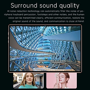 10.1 inch G18 Tablet, 4+32G Full Screen Tablets with Dual SIM Card Slots, Android 8, 1280x800 HD, WiFi, Bluetooth, GPS, 2MP/5MP Camera (Gray)