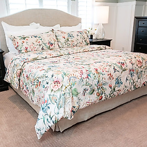 Vesper Lane Luxury Granpalazzo Duvet Cover Set, Cabernet, Queen