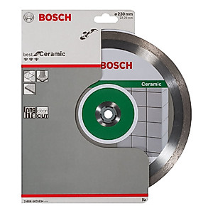 Bosch Professional 2608602634 Diamond Cutting disc Best for Ceramic, Silver/Grey