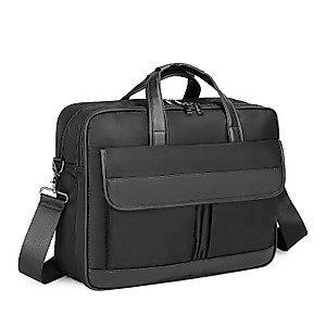 Men's Messenger Bag,Laptop Briefcase Crossbody Bags for Women Men Work Bag Business Bag Office Bag Computer Bag Satchel Fits 17.3 Inches Laptop