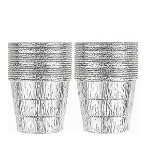 Firsgrill 30-Pack Grease Bucket Liners Replacment for Mostly Z Grill, Green Mountain Pellet Wood Smoker