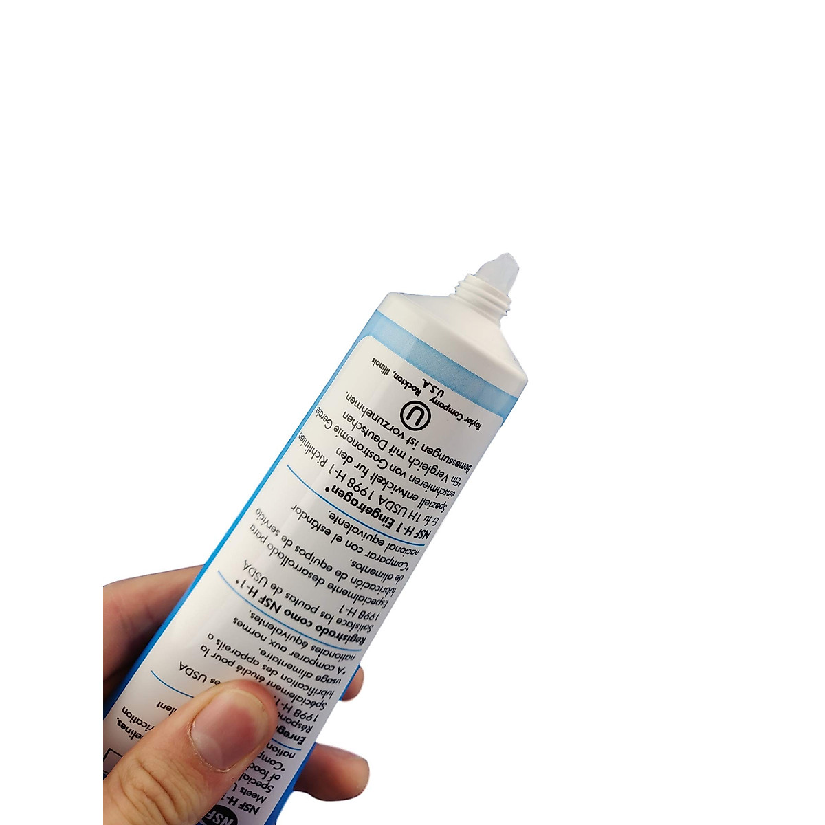 Taylor Blue Lube, 1 x Heavy Duty Sanitary Lubricant, Food Safe Lube, Soft Serve Lubricant, Compatible with: Stoelting, Taylor, 47518, 1 x 4 Oz Tubes