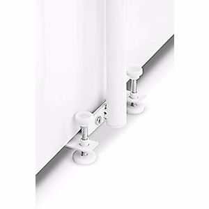 Whitmor Magnetic Laundry Valet Hanging Rod - White