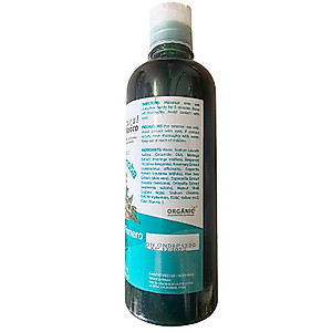 Shampoo de Bergamota Organico con Moringa y Romero Shampoo 16 Fl Oz Enriquecido Premium Quality
