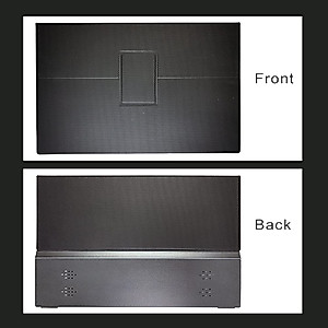 Portable Monitor 4K 15.6 Inch, 100% RGB Ultra HD 3840x2160 USB C HDMI External Second Monitor for Laptop, MacBook, PS5, PS4, Xbox, Switch, Built-in Speaker, with Cover Stand