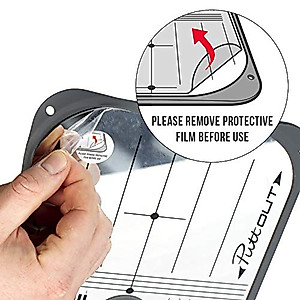 PuttOUT Golf Putting Mirror Trainer and Alignment Gate