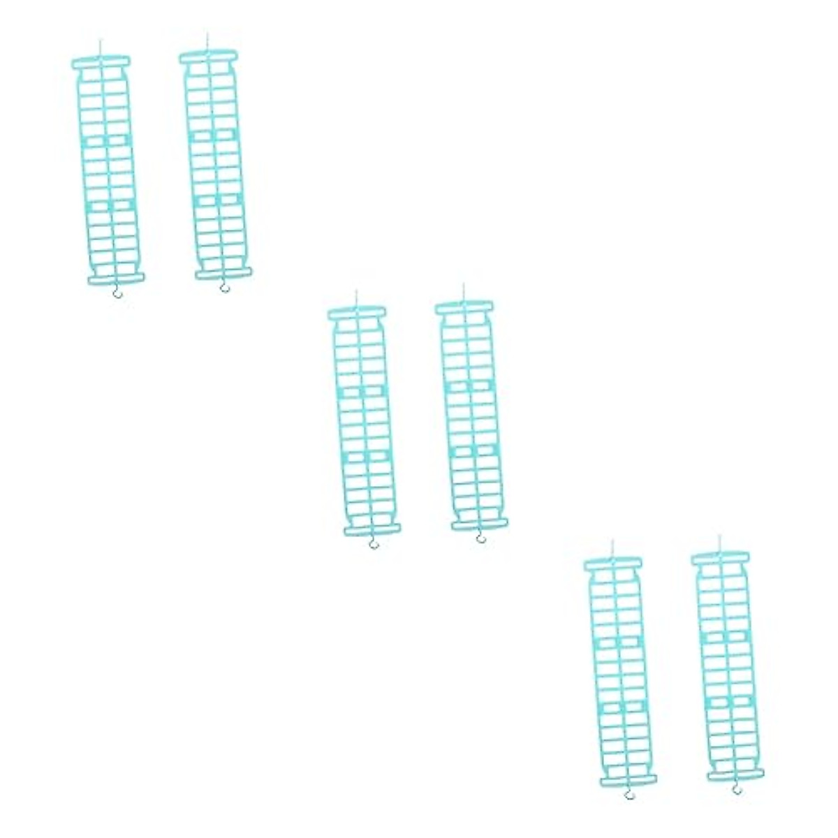 ABOOFAN 6 pcs Drying Rack Adjustable Drying Rack Laundry Drying Rack Drying Dish Rack Drying Pillow Rack Balcony Rack Drying net Plush Pillow Shelf Shoe Dryer Multifunction