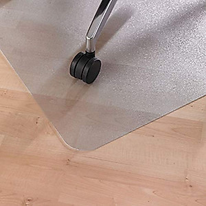 Floortex Polycarbonate Chair Mat 48" x 79" for Hard Floors, Clear, (Model: FR1220019ER)