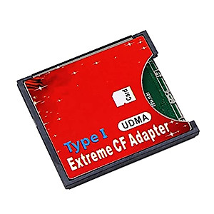 ChenYang SD SDHC SDXC to CF Type I Compact Flash Memory Card Adapter Reader Support16/32/64/128/256GB CF to SD Card Converter
