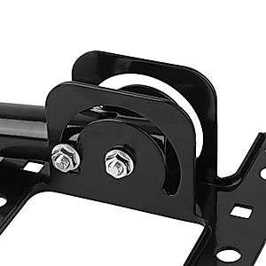 Cables Direct Online Adjustable Satellite Dish Antenna Mast for Roof or Wall Installation, Heavy Duty Pole, TV Antenna, Weather Station Mount J Pole Solid Base Weatherproof Mounting Bracket