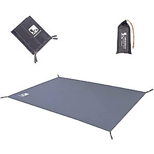 Hikeman Waterproof Camping Tarp Portable Tent Footprint with Drawstring Bag Ground Cloth for Outdoor Hiking Picnic (XXL-95”x83”)