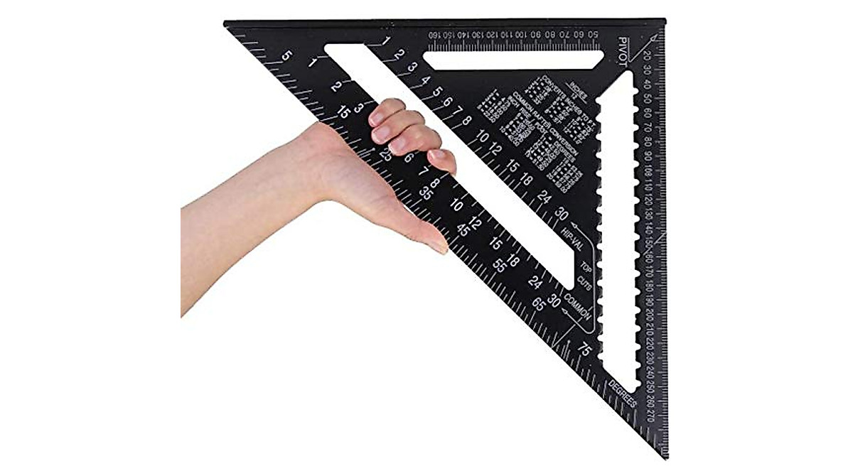 12-Inch Rafter Square Tool for Accurate Layouts