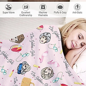 Goldengirls Golden Girls Blanket Gifts 60x50 Throw Blanket Lightweight Golden Girls Merchandise for Couch Bed Sofa Car