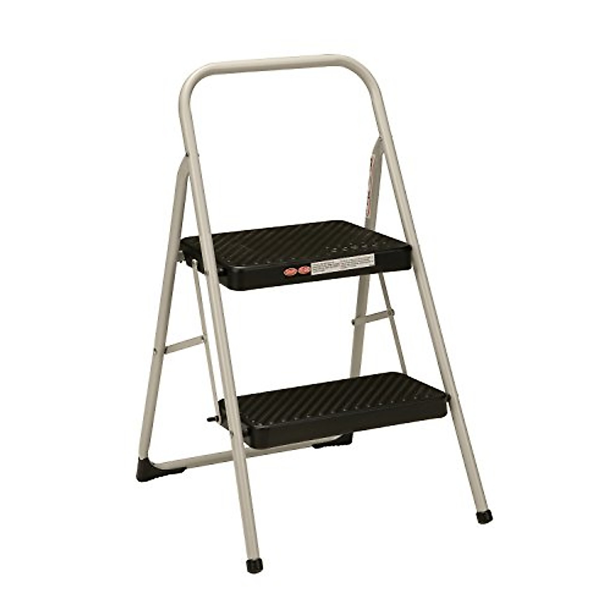 Cosco 2-Step Household Folding Step Stool, Gray