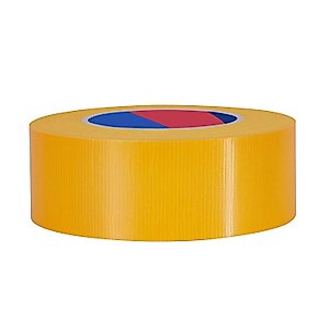 Duccinp Duct Tape 55 Yards x 2 Inch Heavy Duty, No Residue, Tear by Hand & Waterproof Yellow Duct Tape,Great for Packaging, Home Use, DIY, Projects and Repairs
