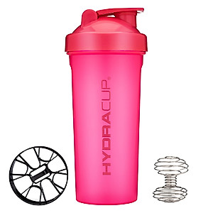 Hydra Cup 4 PACK - Extra Large Shaker Bottle, 45-Ounce Shaker Cup with Dual Blenders for Mixing Protein, from
