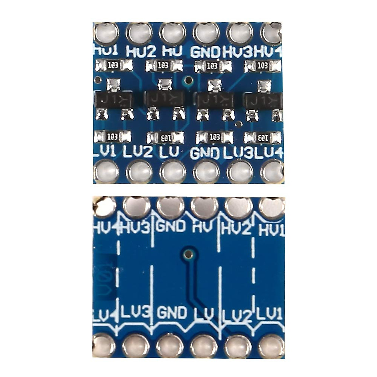 ACEIRMC 12pcs 4 Channels IIC I2C Logic Level Converter Bi-Directional Module 3.3V to 5V Shifter for Arduino