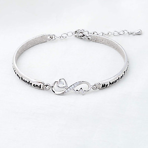 WUSUANED Nurses Prayer Bracelet Nursing Graduation gift Prayer Inspirational Gift Nurse Gift for Women Nurse Jewelry (nurses prayer bracelet)