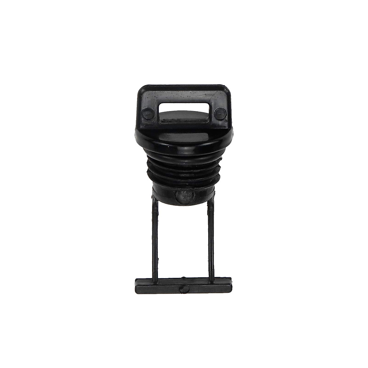 Quluxe 4 Pcs Black Plastic Hull Drain Plug Kit, Kayak Canoe Boat Drain Holes Plugs Replacement Accessories