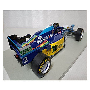 HAYCHE Alloy Resin Car Vehicle Model Fit for Renault B195 1994 1 18 Resin F1 Formula Car Model Static Collection Ornaments Handicrafts Festive Deluxe Gift