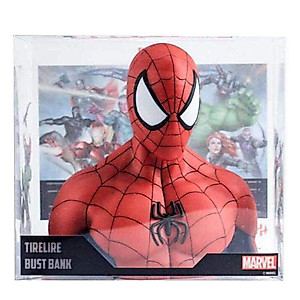Semic Distibution BBSM001 Marvel Other Spiderman Spider-Man Piggy Bank 19Cm, Multi-Coloured