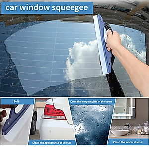 SULAWH Car Interior Detailing Kit, Auto Upholstery & Carpet Cleaner with Car Seat and Windshield Cleaning Tools, Complete Car Wash and Detailing Brushes Set, Essential Car Cleaning Supplies Kit