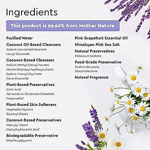 Puracy Baby Shampoo & Body Wash for Children - Pure Ingredients with 12 Fruit & Vegetable Extracts for Silky Smooth Skin, Gentle Lavender Chamomile Aroma, Baby Shampoo, Baby Body Wash 12 Oz (2-Pk)