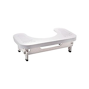 Viatek Consumer EZ-Go Toilet Stool Ergonomic Restroom Aid