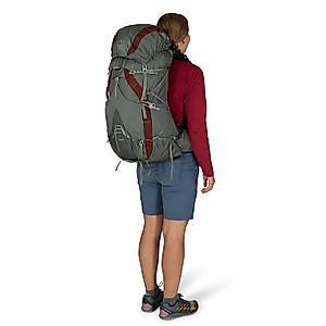 Osprey Eja 58L Women's Ultralight Backpacking Backpack, Cloud Grey, WM/L