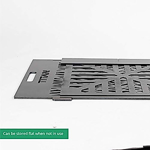 Titan Great Outdoors 30-in Incinerator Fire Pit, Collapsible Burn Fire Pit