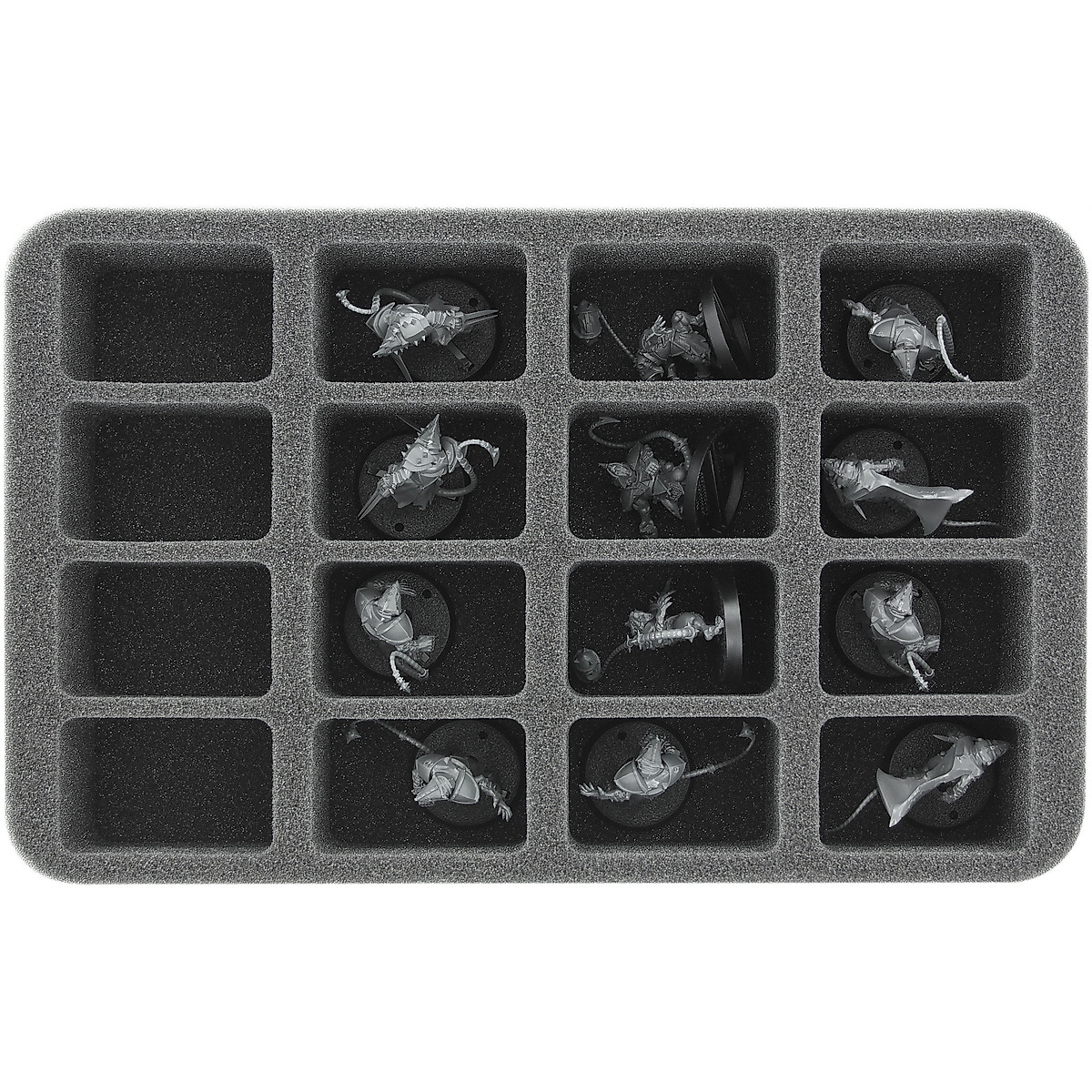 Feldherr Mini Plus Case Compatible with 44 Blood Bowl Miniatures - 2016 Edition
