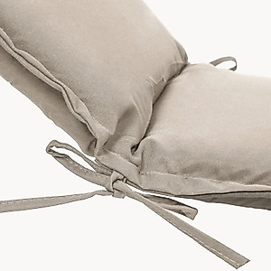 Maphissus Foldable Outdoor Chaise Lounge Cushion,Water-Resistant Pool Lounge Chair Cushion,72 Inch Patio Reclining Sun Lounger Cushions