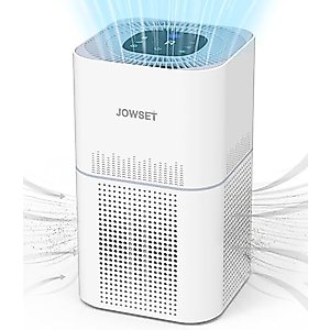 JOWSET Air Purifiers for Home Large Room up to 2200 Ft², H13 True HEPA Filter, Air Purifier for Bedroom with Air Quality Sensor, Quiet Air Cleaners for Home, Allergies, Pet Odor, Dust, Wildfire, Smoke