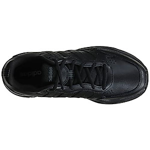 adidas Men's Strutter Fitness and Exercise Sneakers Man, Noir Noir Gris Foncã, 9.5