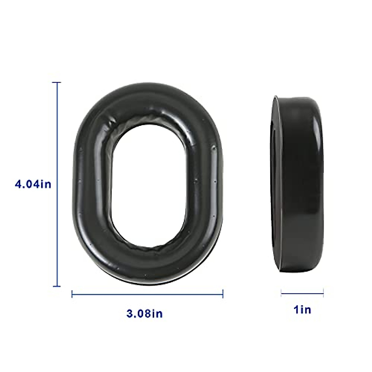 Gel Ear Seals Ear Pads Cushions for David Clark Replacement Gel Earpads Ear Cup for David Clark H10-60 H10-20 H10-76 H10-30 H10-13S Aviation Headsets