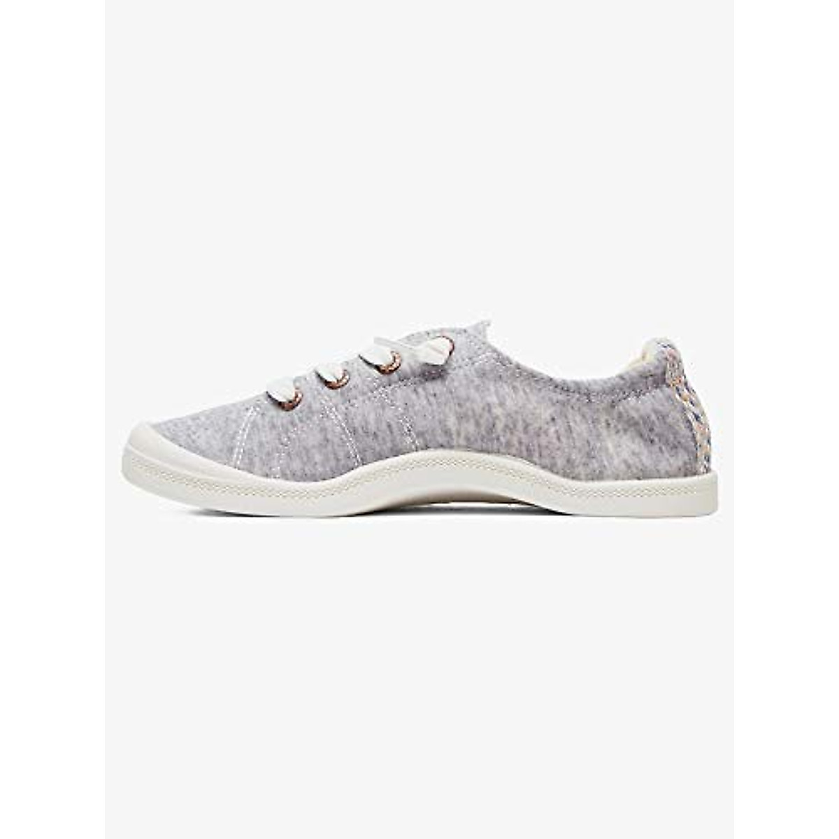 Roxy womens Rory Slip on Shoe Sneaker, Heather Grey, 9 US