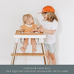 Yeah Baby Goods Cushion Cover for The IKEA ANTILOP Highchair (Mr Golden Sun-Cover and Cushion Insert)